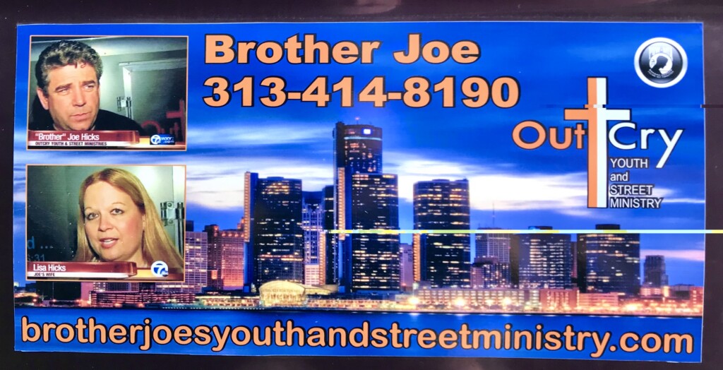On The Streets of Detroit with Brother Joe Hicks - Al Hughes Ministries